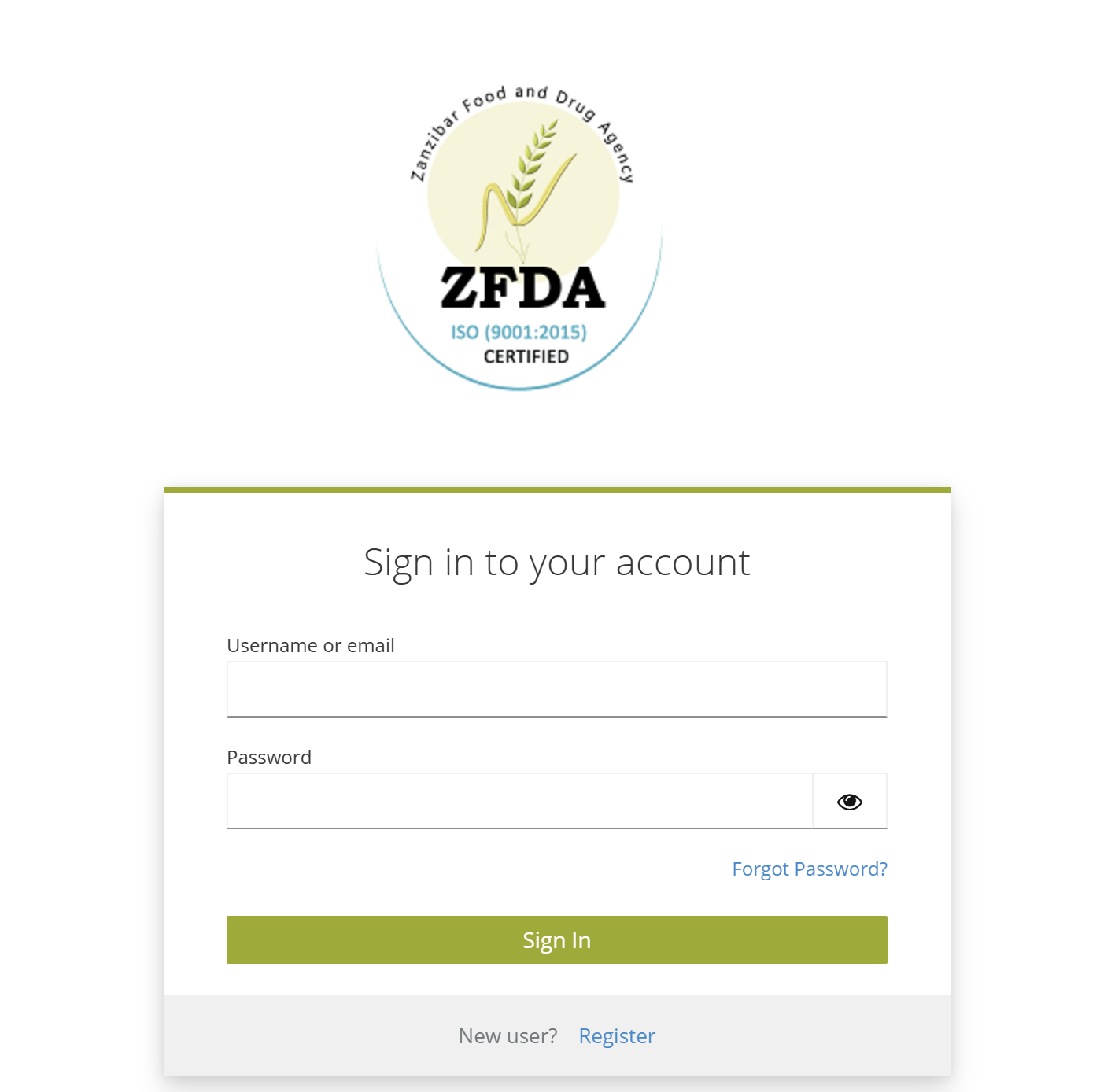 E-SERVICES – ZFDA